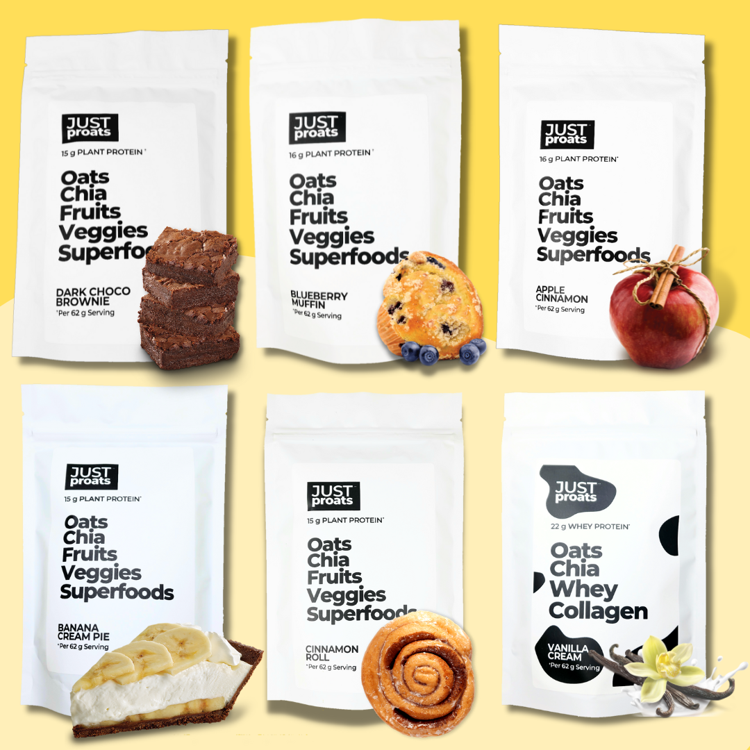 Shop Healthy Overnight Oats Mixes | JUST proats – Just Proats