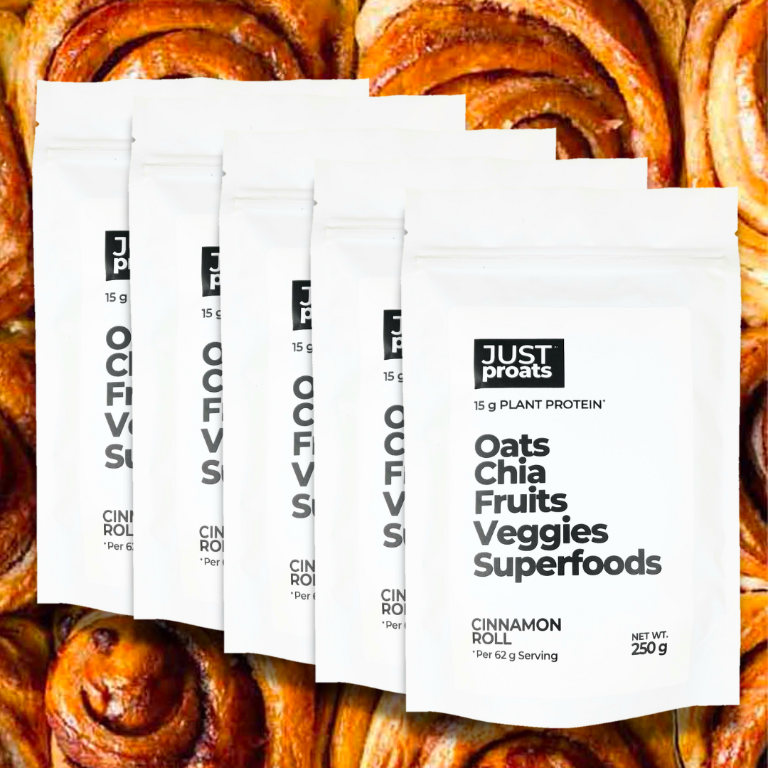 Cinnamon Roll Proats - 4 Breakfast Servings | Just Proats